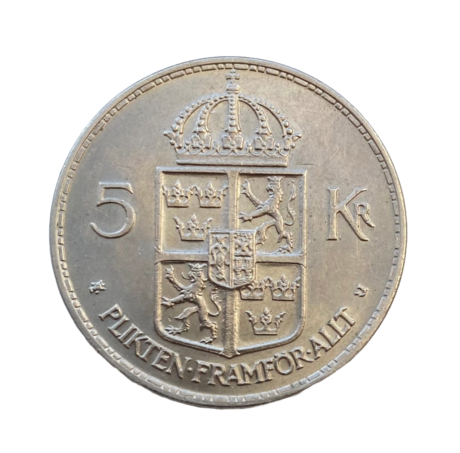 5 KRONOR 1972 - GUSTAF VI ADOLF | Swemynt
